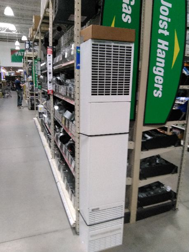 Williams™ 35,000 BTU Natural Gas Top-Vent Forced Air Wall Heater at ...