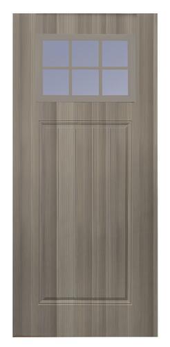 Mastercraft® Weathered Gray Steel External Grille Mission Lite 2-Panel ...