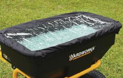 Yardworks® 125 lb. Capacity Tow Behind Broadcast Spreader at Menards®