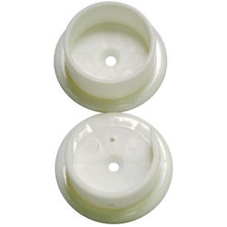 1-3/8" White Plastic Closet Rod Socket - 5 Pair at Menards®