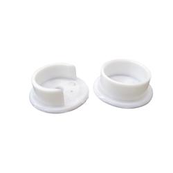 1-3/8" White Plastic Closet Rod Socket - 1 Pair at Menards®