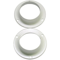 1-3/8" White Steel Closet Pole Socket - 1 Pair at Menards®