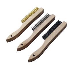 Performax® Wooden Handle Wire Brush Set - 3 Piece at Menards®