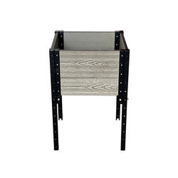 EverBloom 17" x 19" Steel & Composite Elevated Garden Bed - Gray at ...