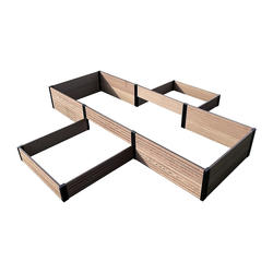 EverBloom Terraced Garden Bed Cross Shape at Menards®