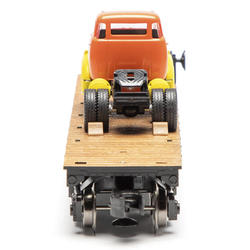 2-Piece 10-1/2" O Gauge Union Pacific Flatcar with 1954 GMC® Tide ...