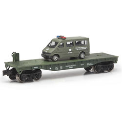 O Gauge Flatcar with Military Van at Menards®