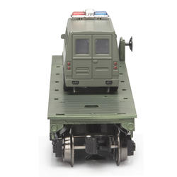 O Gauge Flatcar with Military Van at Menards®