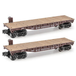 2-Piece 10-1/2" Pennsylvania Flatcars at Menards®
