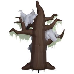 Pumpkin Hollow™ 8' LED Haunted Tombstone Halloween Inflatable at Menards®