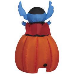 Disney® Airblown® 5' Animated Lilo & Stitch - Vampire Stitch in Pumpkin ...