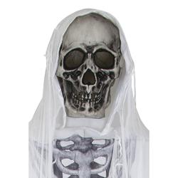 Pumpkin Hollow™ 12' LED Animated Skeleton Ghoul Wearing Shroud ...