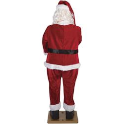 Enchanted Forest® 5'10" Life-Size Animated Santa at Menards®