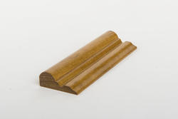 1760 Millwork 3/4 x 2 x 12' Golden Oak Poplar Chair Rail Moulding at ...