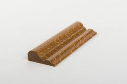 1760 Millwork 3/4 x 2 x 7'6" Golden Oak White Oak Chair Rail Moulding ...