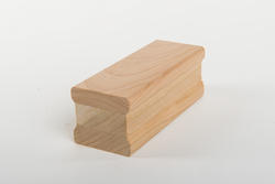 1760 Millwork Cherry Ready-to-Finish 2-1/8 H x 2-3/8 W x 12' Handrail ...