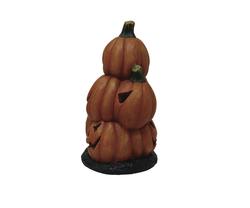 Pumpkin Hollow™ 15" LED Tower of Spooky Jack-O'-Lanterns Halloween ...