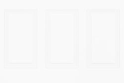 32" x 48" White Primed Wainscot Panel at Menards®