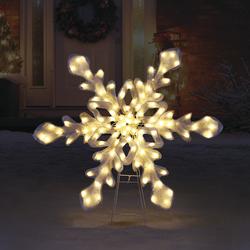 Mr. Christmas® 35" LED Outdoor Twinkling Snowflake at Menards®