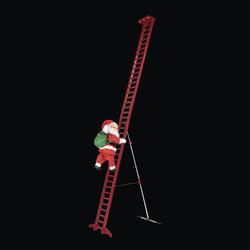 Mr. Christmas® 10' Outdoor Animated Super Climbing Santa at Menards®