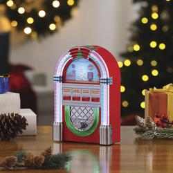 Mr. Christmas® 9" LED Musical Red Retro Jukebox at Menards®