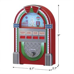 Mr. Christmas® 9" LED Musical Red Retro Jukebox at Menards®