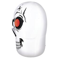 Pumpkin Hollow™ 5' LED Infinity Mirror Skull Halloween Inflatable at ...