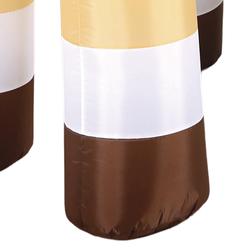 Enchanted Forest® 8' LED Reindeer with Wreath Christmas Inflatable at ...