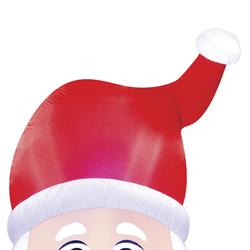 Enchanted Forest® 20' LED Giant Santa Christmas Inflatable at Menards®