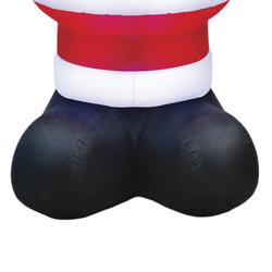Enchanted Forest® 20' LED Giant Santa Christmas Inflatable at Menards®