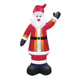 Enchanted Forest® 20' LED Giant Santa Christmas Inflatable at Menards®