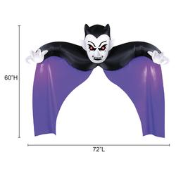 Pumpkin Hollow™ 6' Hanging Vampire Inflatable at Menards®