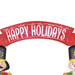 Enchanted Forest® 8' Nutcrackers Archway Inflatable at Menards®