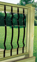 32" Black Architectural Aluminum Spindle at Menards®