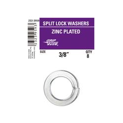 Grip Fast® 3/8" Grade 2 Zinc Split Lock Washer - 8 Count at Menards®