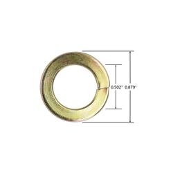 Grip Fast® 1/2" Grade 8 Yellow Zinc Split Lock Washers - 16 Count at ...