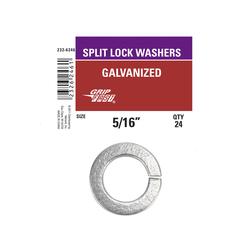 Grip Fast® 5/16" Grade 2 Hot-Dipped Galvanized Split Lock Washer - 24 ...