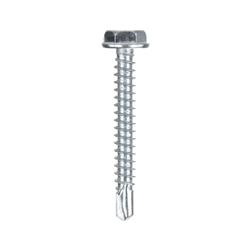 Grip Fast® #12 X 3/4" Zinc Hex Washer Self-Drilling Screw - 50 Count at ...