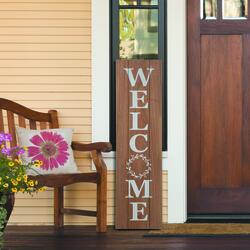 3'4" Welcome Porch Sign Outdoor Wall Art at Menards®