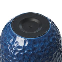 Master Garden™ 12" Round Blue Plastic Planter at Menards®