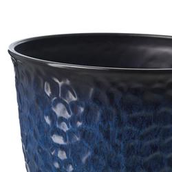 Master Garden™ 12" Round Blue Plastic Planter at Menards®