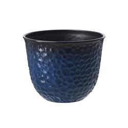 Master Garden™ 12" Round Blue Plastic Planter at Menards®
