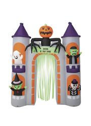 Pumpkin Hollow™ 10' Tower Arch with Halloween Characters Inflatable at ...