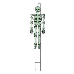 Pumpkin Hollow™ 36" Glow-in-the-Dark Skeleton Yard Stake at Menards®