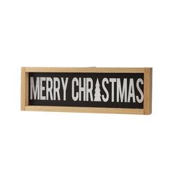 Enchanted Forest® 11-3/4" Shadow Box Christmas Sign at Menards®