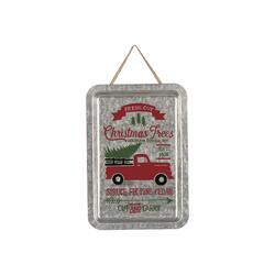 Enchanted Forest® 13" Galvanized Metal Christmas Sign - Assorted styles ...