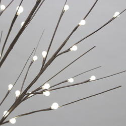 Enchanted Garden™ 6' LED Artificial Lighted Globe Brown Tree at Menards®