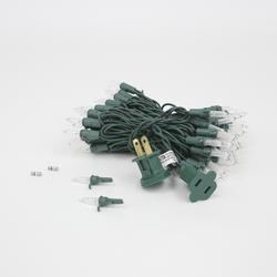 Enchanted Forest® 70-Light Faceted Warm White Mini Christmas String ...