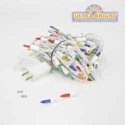 Philips 100-Light Multicolor Smooth Mini Christmas Icicle Light Set at ...