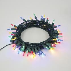 Philips 75-Light Multicolor Slow Fade Smooth Mini Christmas String ...